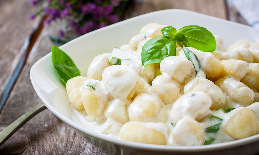 Domači njoki s štirimi siri - Znam.si